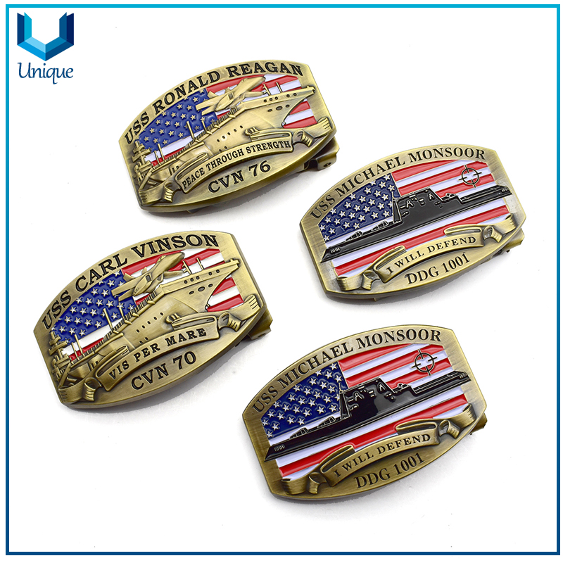 USA Corpsman Military Metal buckle, 3D Enamel Fashion Buckle, Wedding ...