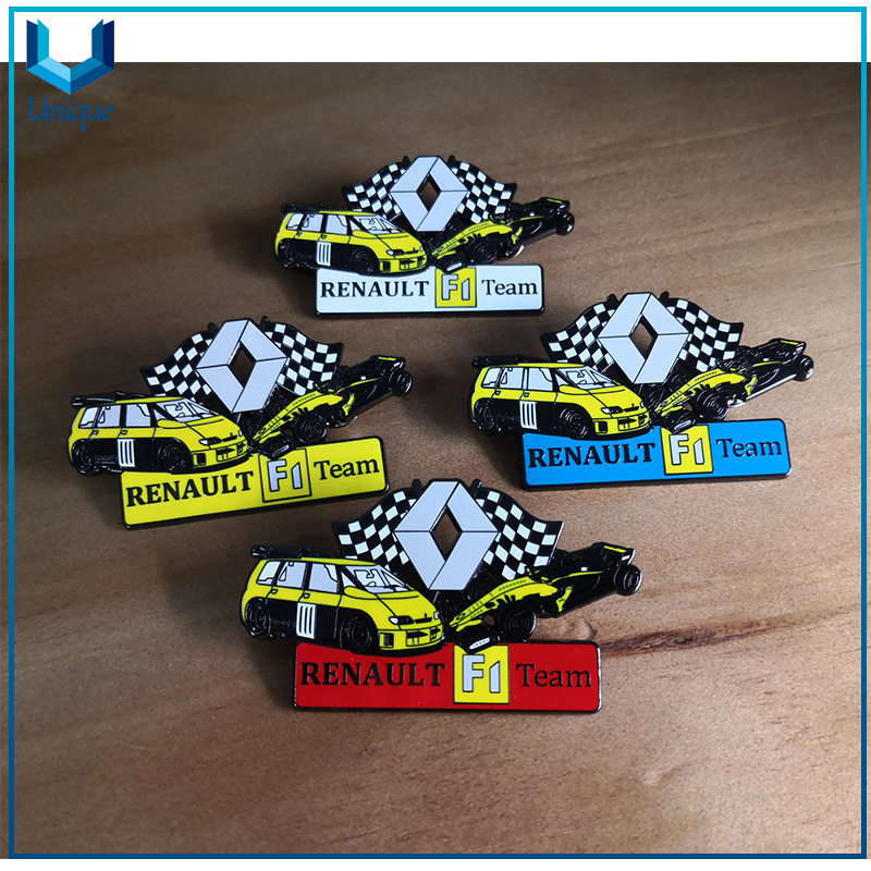 Soft Cloisonne Metal Badge, Hard Enamel Lapel Pin, F1 Racing Pin ...