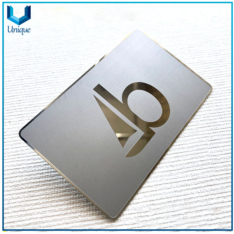 Custom Creative Design Blank Stainless Steel Metal Business Card ...