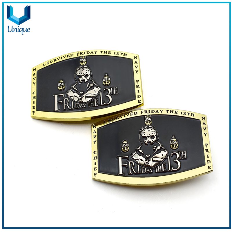 High Quality Custom USS Navy Ship Belt Buckle, 38Mm /60mm Gold Military ...