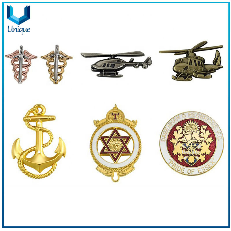 Customize Metal Badge, Cutout Lapel Pin,3D Metal Emblem, Mason ...